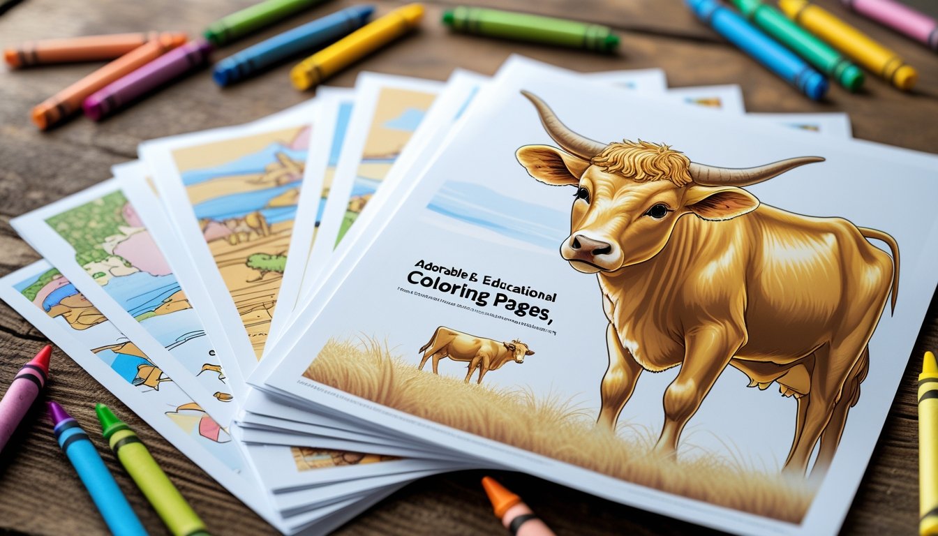 15+ Adorable Calf Coloring Pages You’ll Love (Free Printable Sheets ...