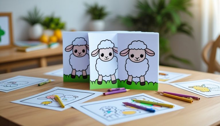 15+Free Lamb Coloring Pages – Printable & Fun for Kids
