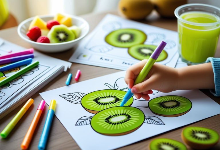 15+ Kiwi Fruit Coloring Pages–Fun & Free Printables for Kids