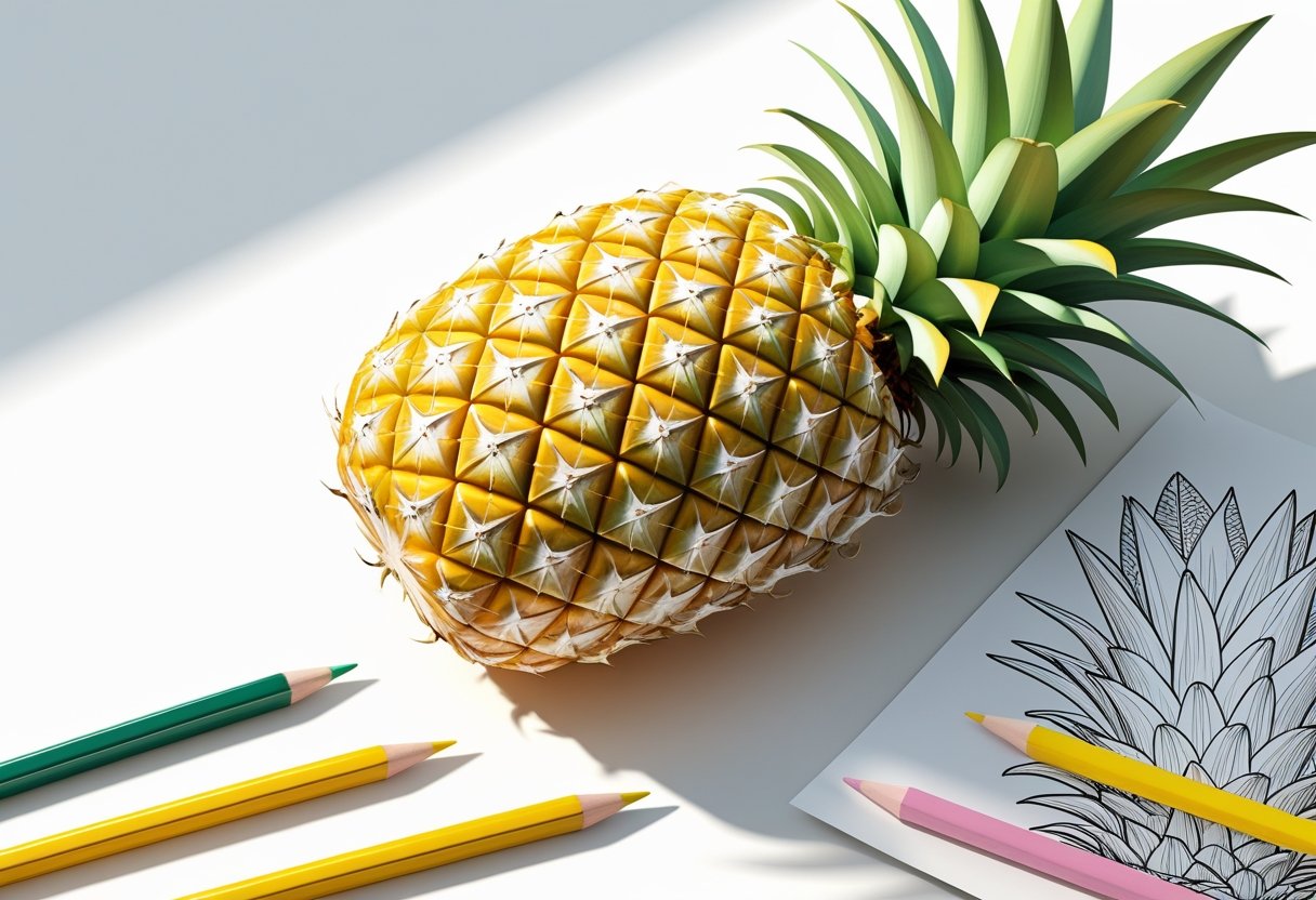7 Must-Have Free Printable Pineapple Coloring Pages You’ll Love!