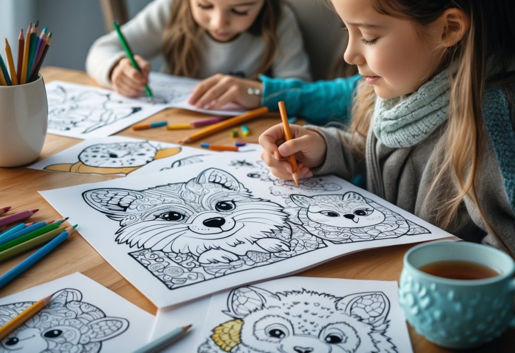 Baby Animal Coloring Pages – Free Printable PDF for Kids & Adults