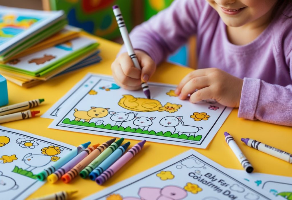 Baby Animal Coloring Pages – Free Printable PDF for Kids & Adults