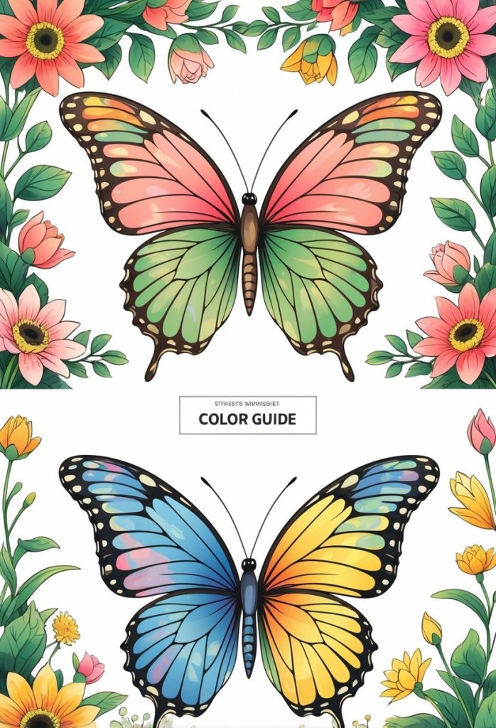 25+ Free Printable Butterfly Coloring Pages (PDF)