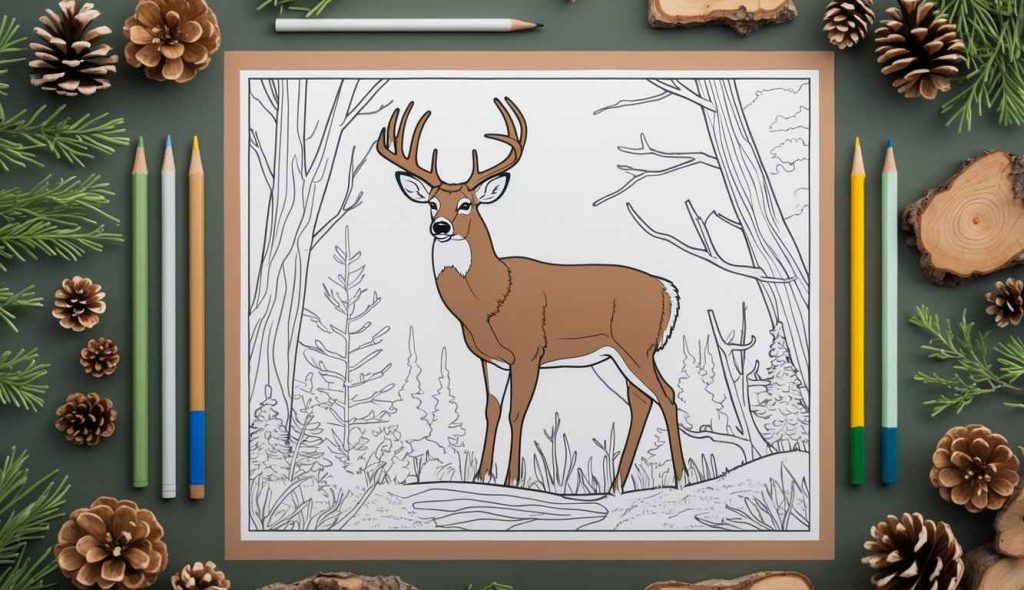27+ Free Deer Coloring Pages for Kids & Adults to Print(PDFs)