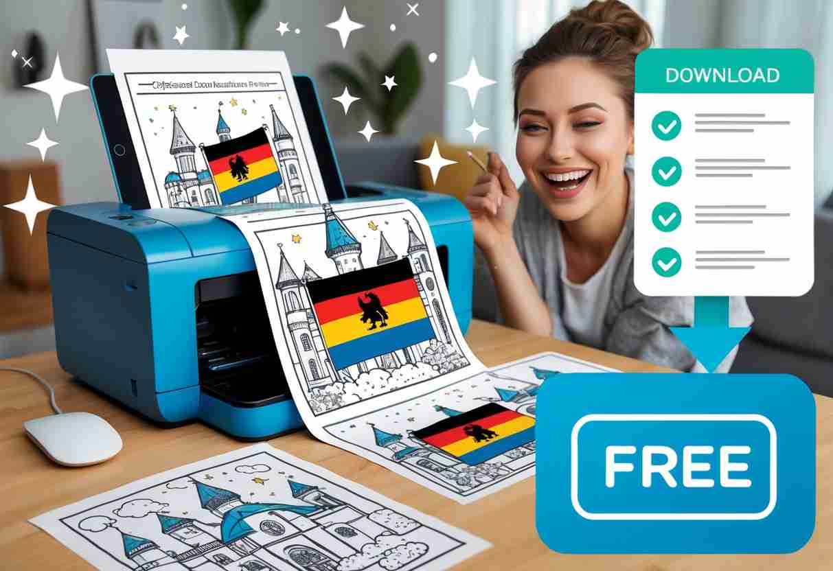 50+ Germany Coloring Pages 🇩🇪 | Free Printables to Download