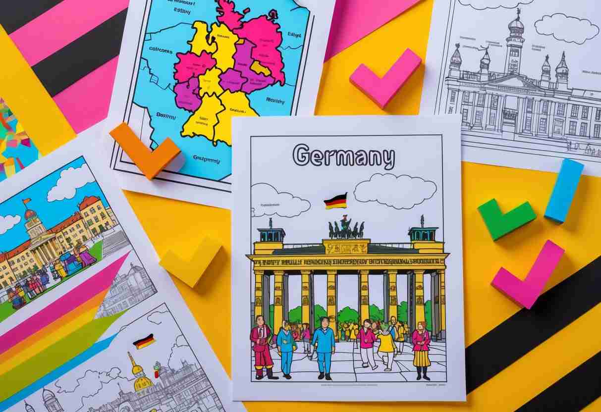 50+ Germany Coloring Pages 🇩🇪 | Free Printables to Download