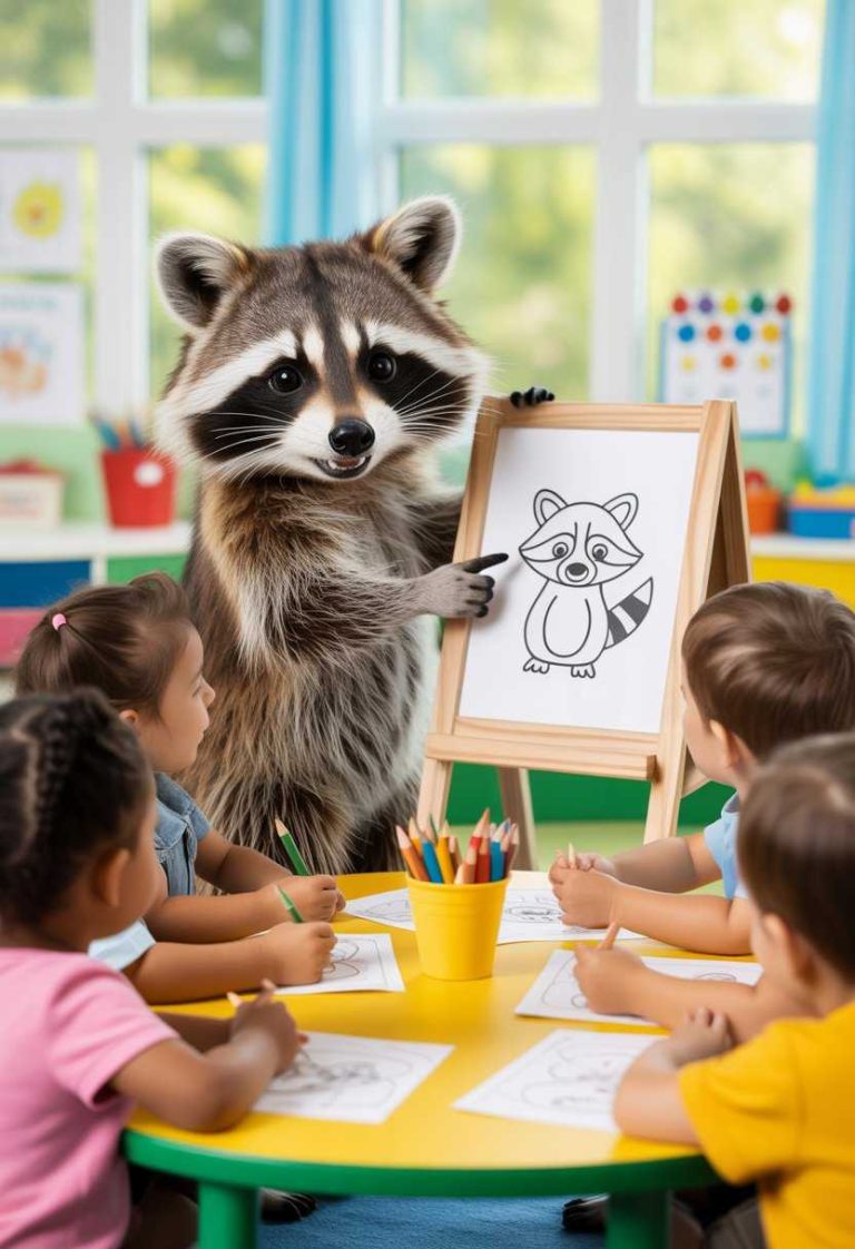 Free Raccoon Coloring Pages – Cute, Printable & Fun for Kids