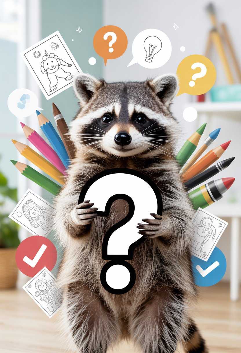 Free Raccoon Coloring Pages – Cute, Printable & Fun for Kids