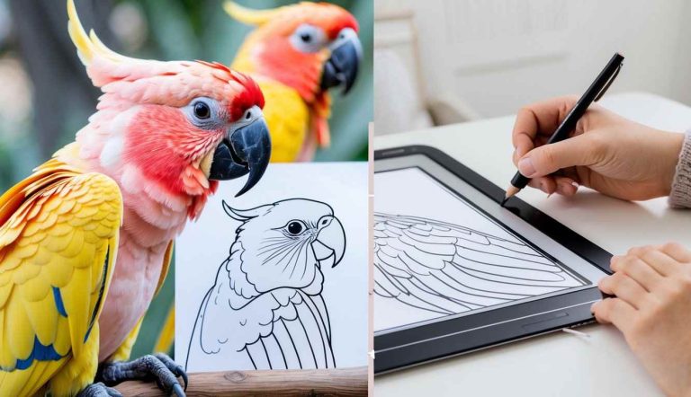 35+ Free Cockatoo Coloring Pages Printable for Kids & Adults