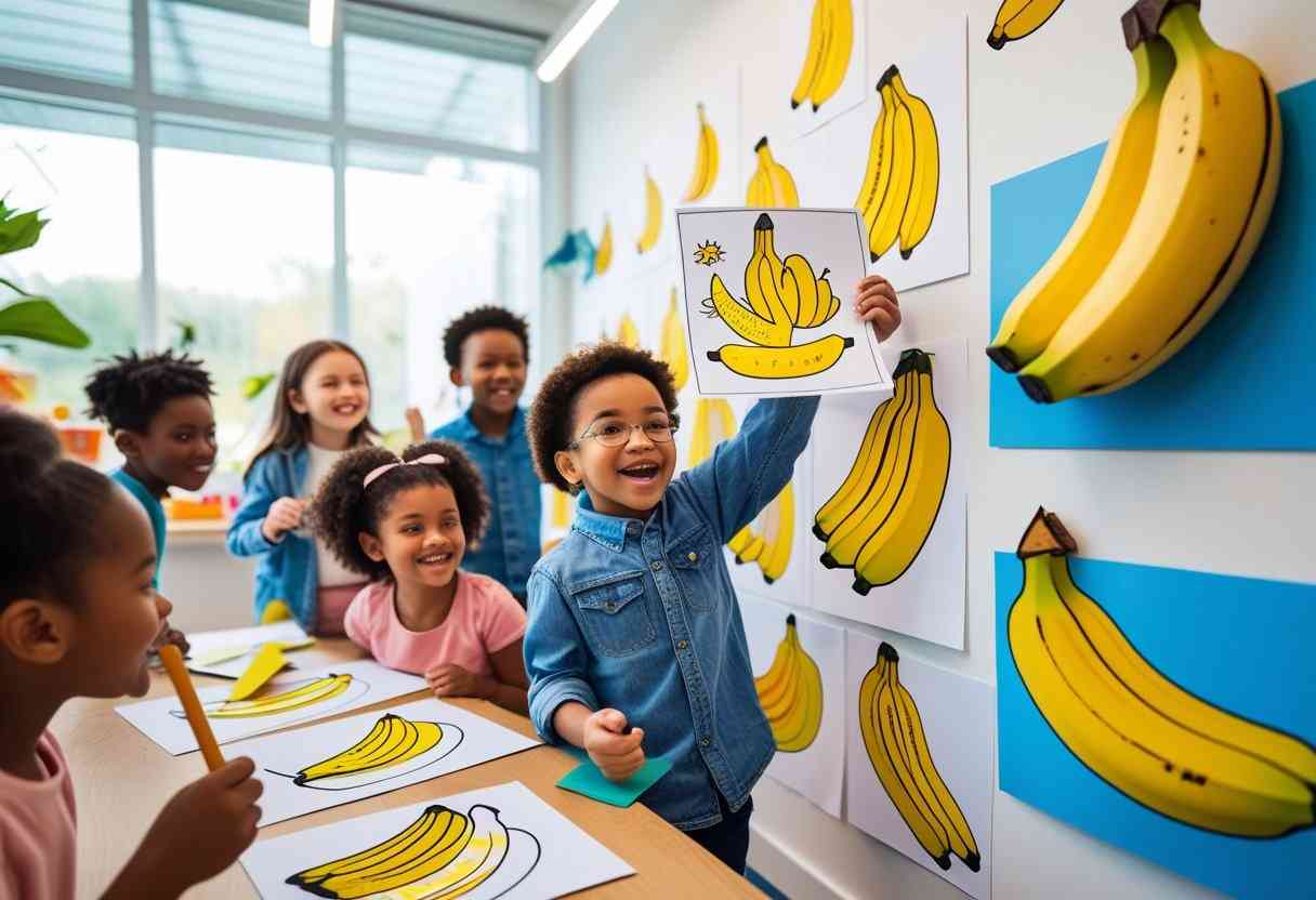 15+ Free Banana Coloring Pages – Printable Fun for Kids & Adults