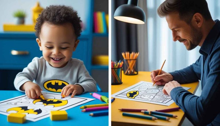 21+ Free & Easy Batman Coloring Pages to Print 🦇🖍️