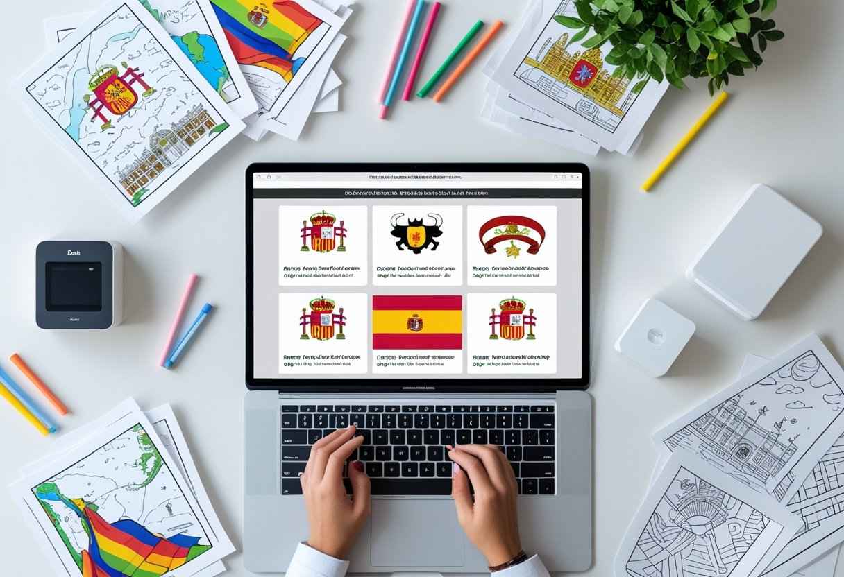 15 Stunning Spain Coloring Pages Free Printable – Download Now!