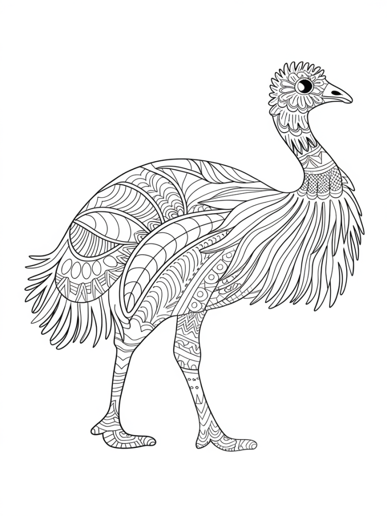21+ Free Emu Coloring Pages – Printable Fun for All Ages!