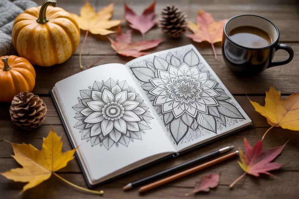25+ Best Fall Mandala Coloring Pages (Free Printable)