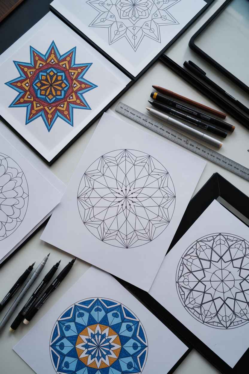 55+ Free Printable Mandala Coloring Pages for Adults(PDFs)