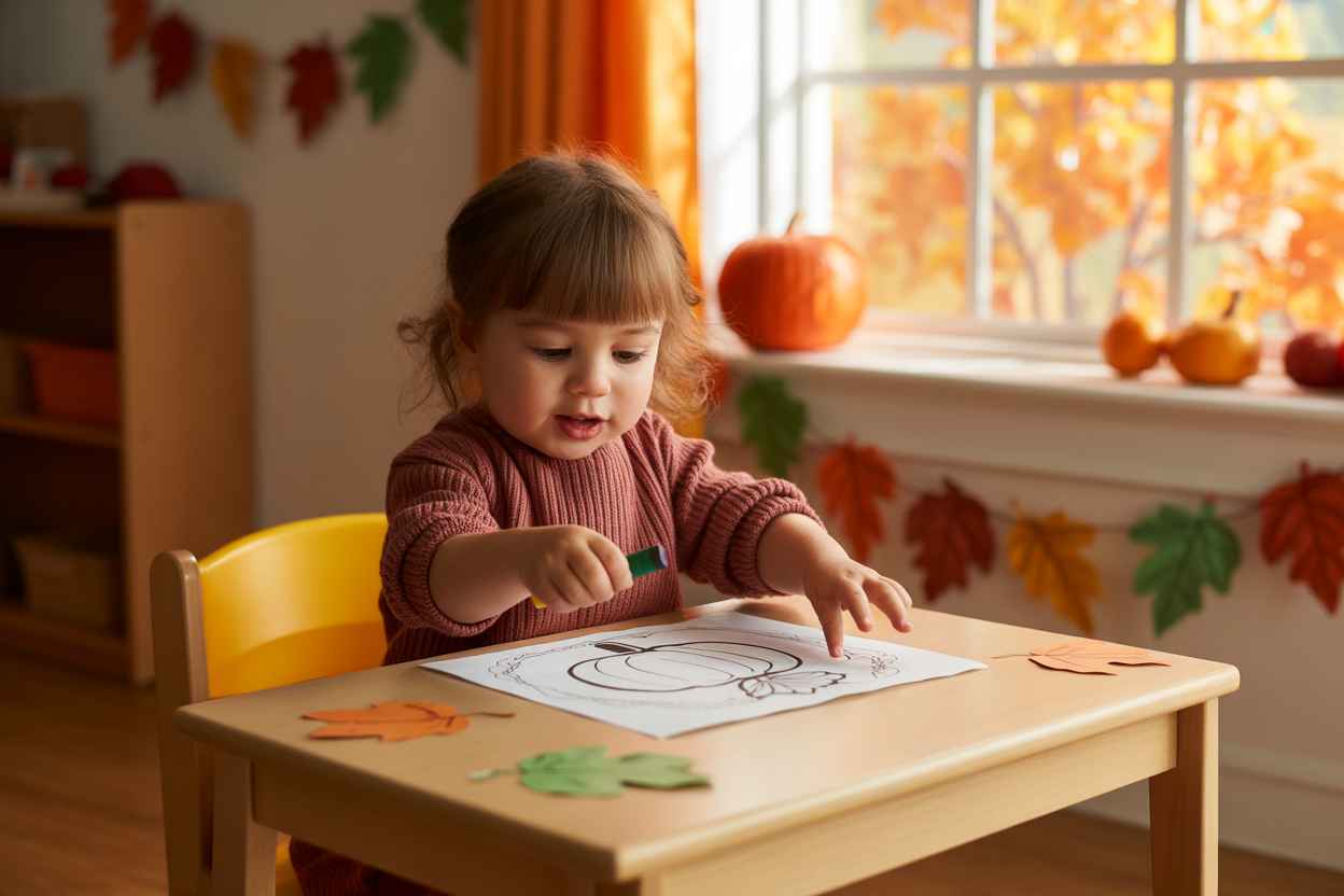 35+ Best Fall Coloring Pages Preschool Kids Will Love
