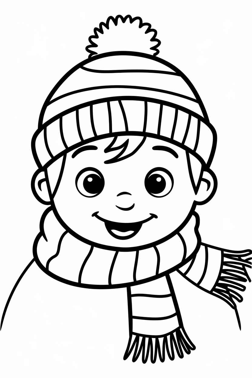 25+ Winter Coloring Pages for Kids – Free Printable PDFs Fun