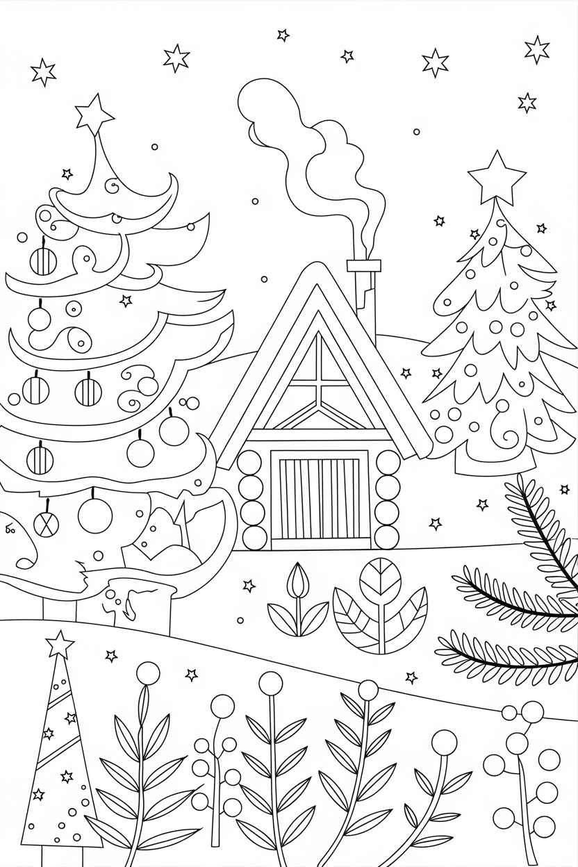 25+ Winter Coloring Pages for Kids – Free Printable PDFs Fun