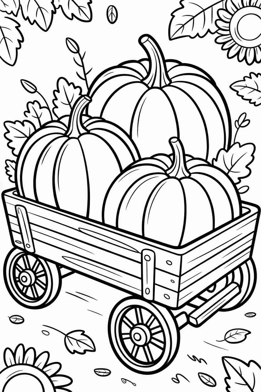 100+ Autumn & Fall Coloring Pages – Free PDF Printables