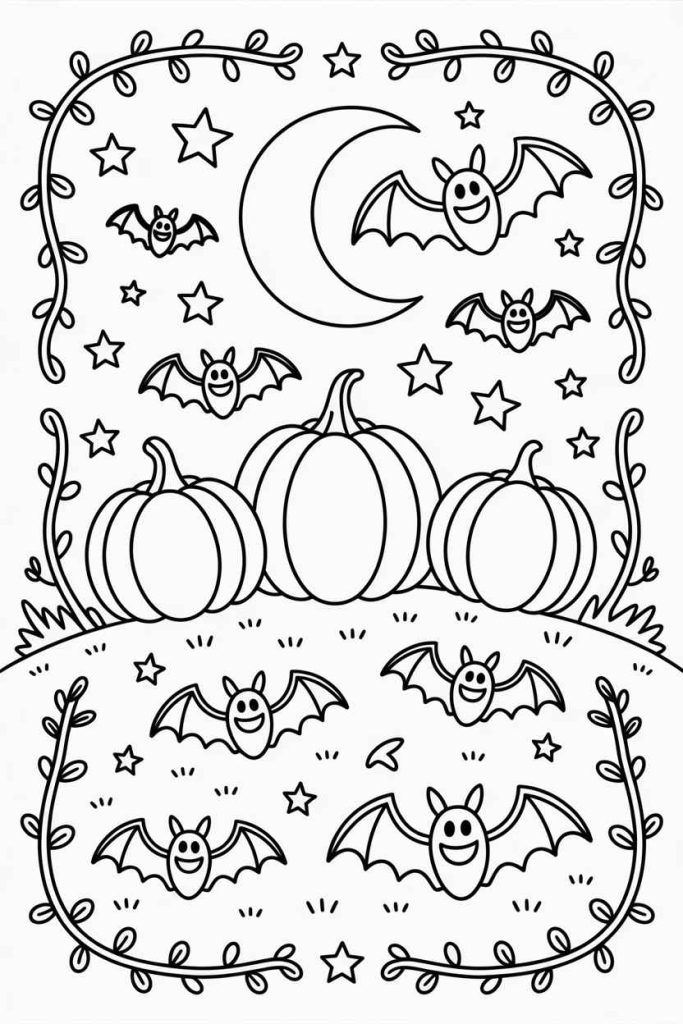21+Fall and Halloween Coloring Pages – Free Printables: Free Printables