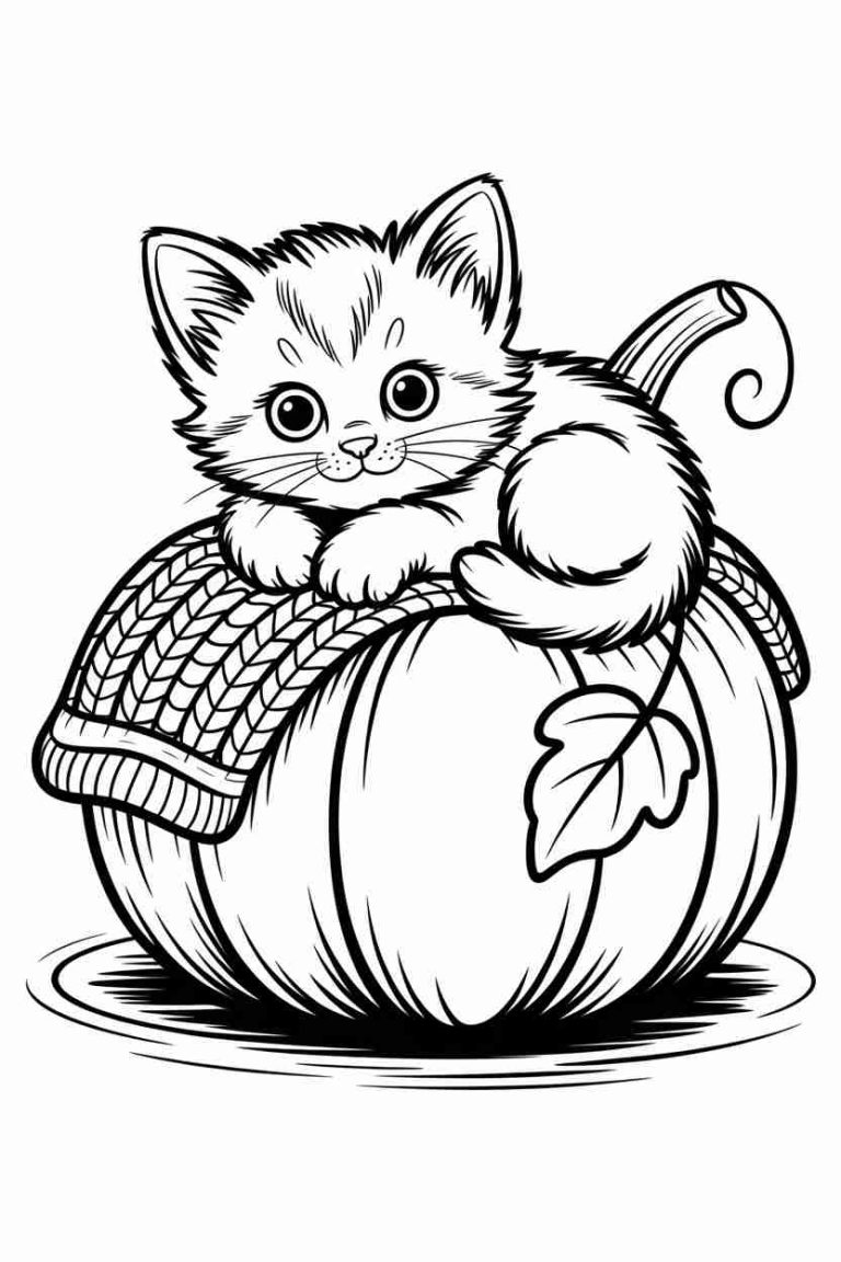 100+ Autumn & Fall Coloring Pages – Free PDF Printables
