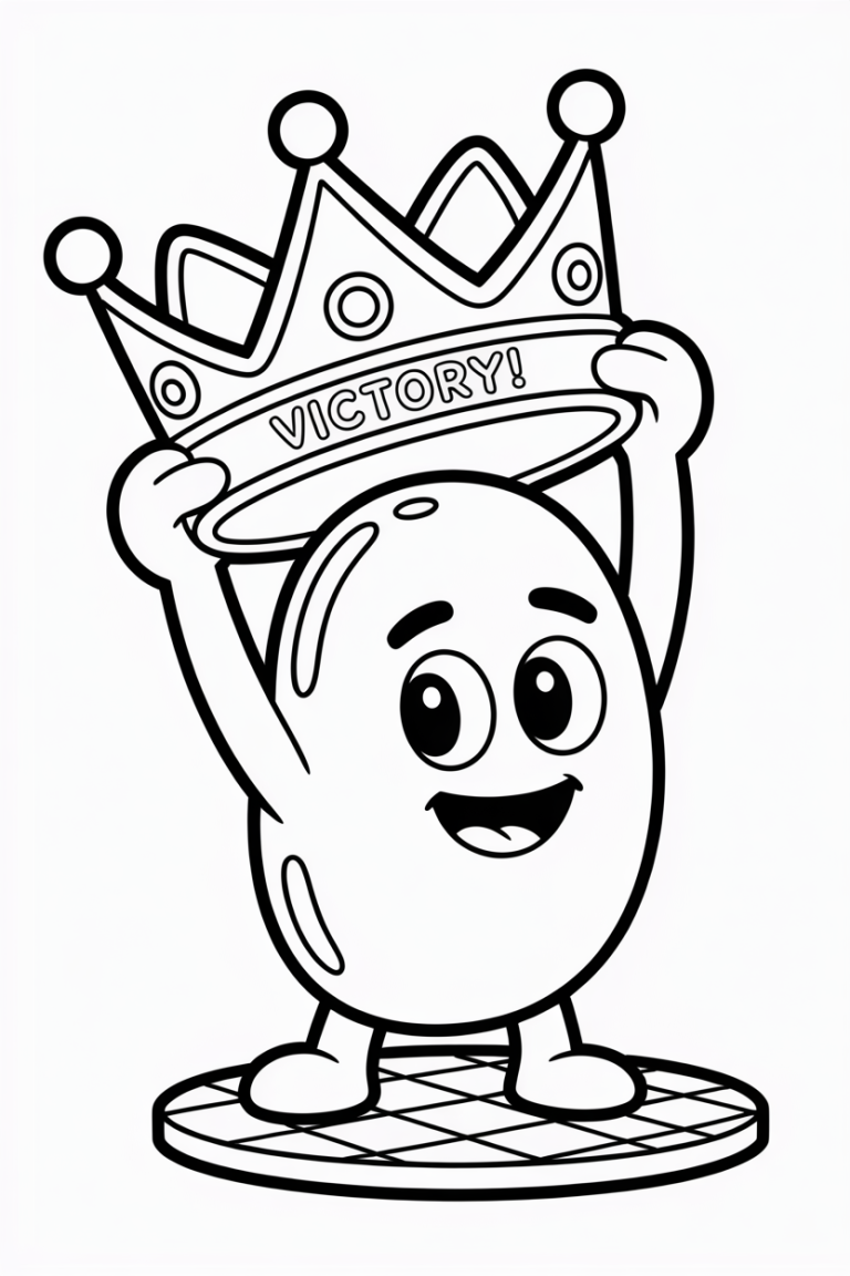 Fall Guys Coloring Pages – Free Printable Sheets for Kid