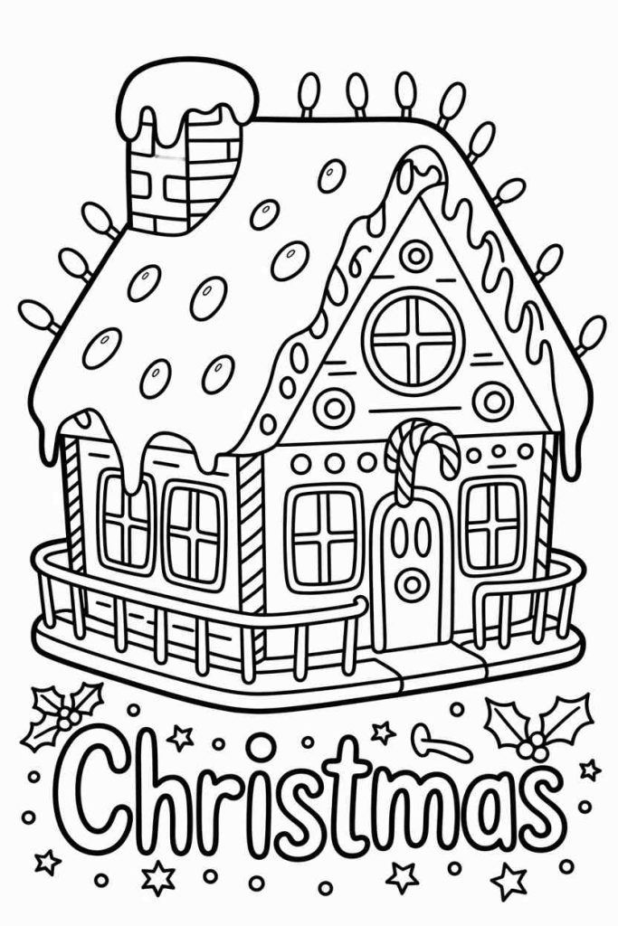 25+ Cozy Christmas Coloring Pages to Print & Enjoy