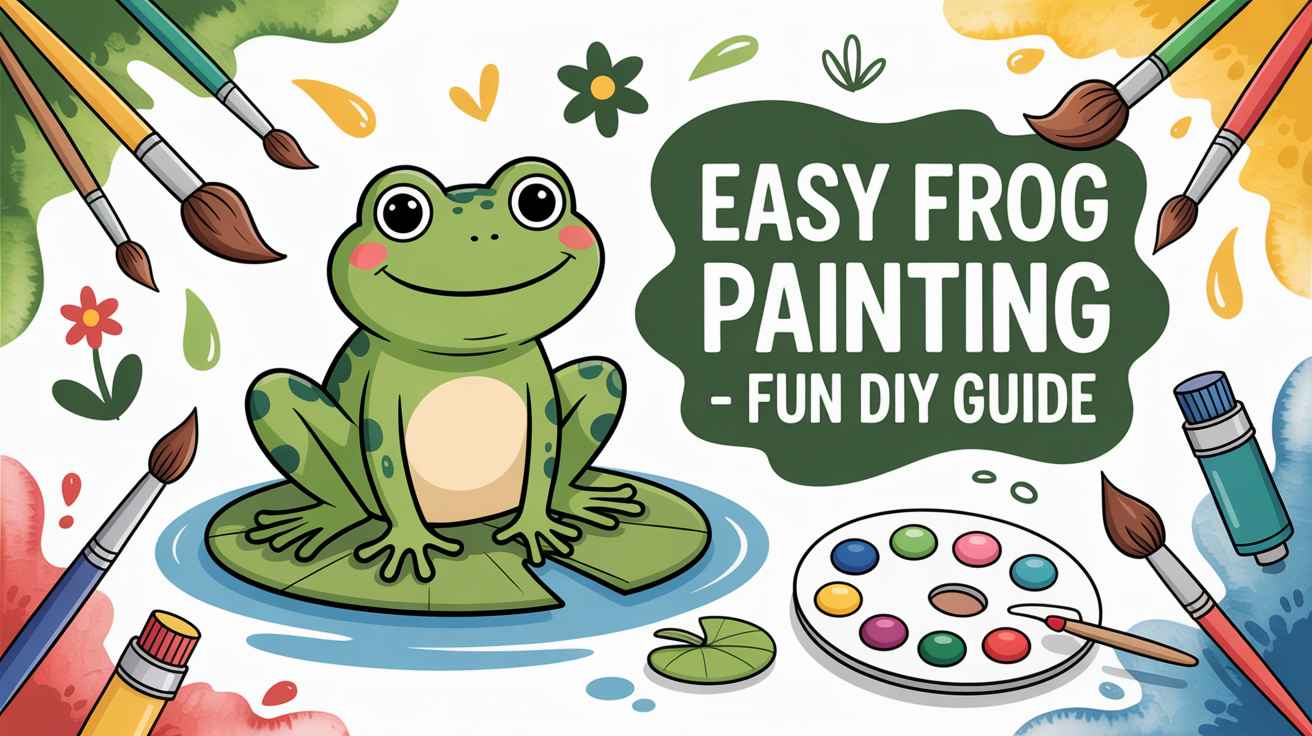 Easy Frog Painting Guide in 6 Quick and Simple Steps