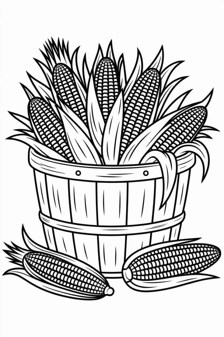 25+ Fall-Themed Coloring Pages | Free Printables for Kids & Adults