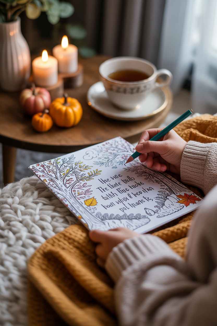 19+Christian Fall Coloring Pages | Free Printable for Kids