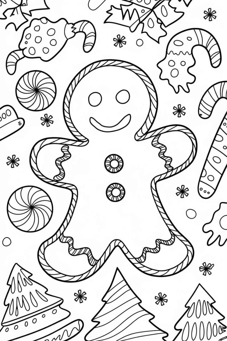 25+ Winter Coloring Pages for Kids – Free Printable PDFs Fun