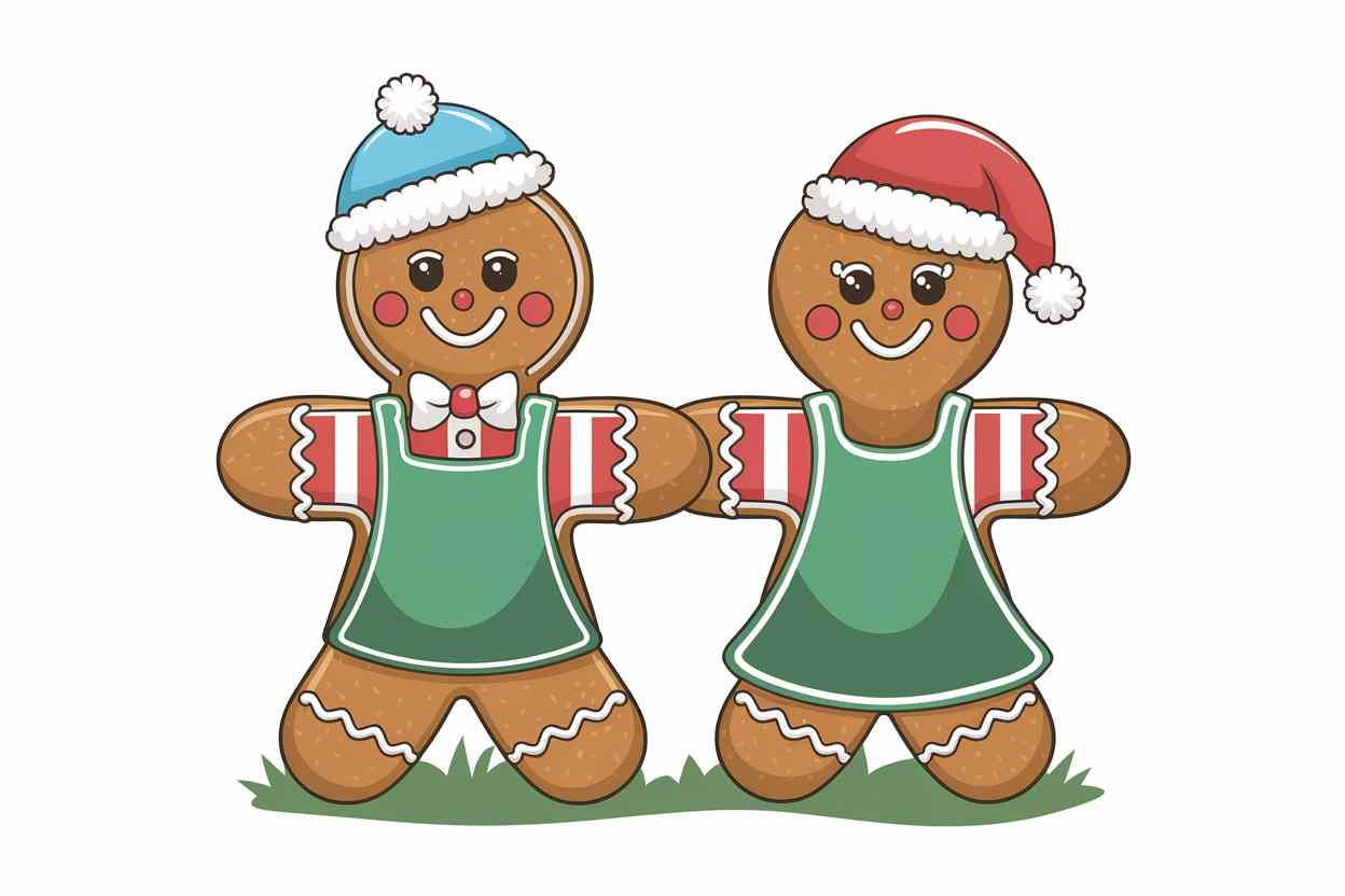 25+Free Gingerbread Man Coloring Pages to Print(PDFs)