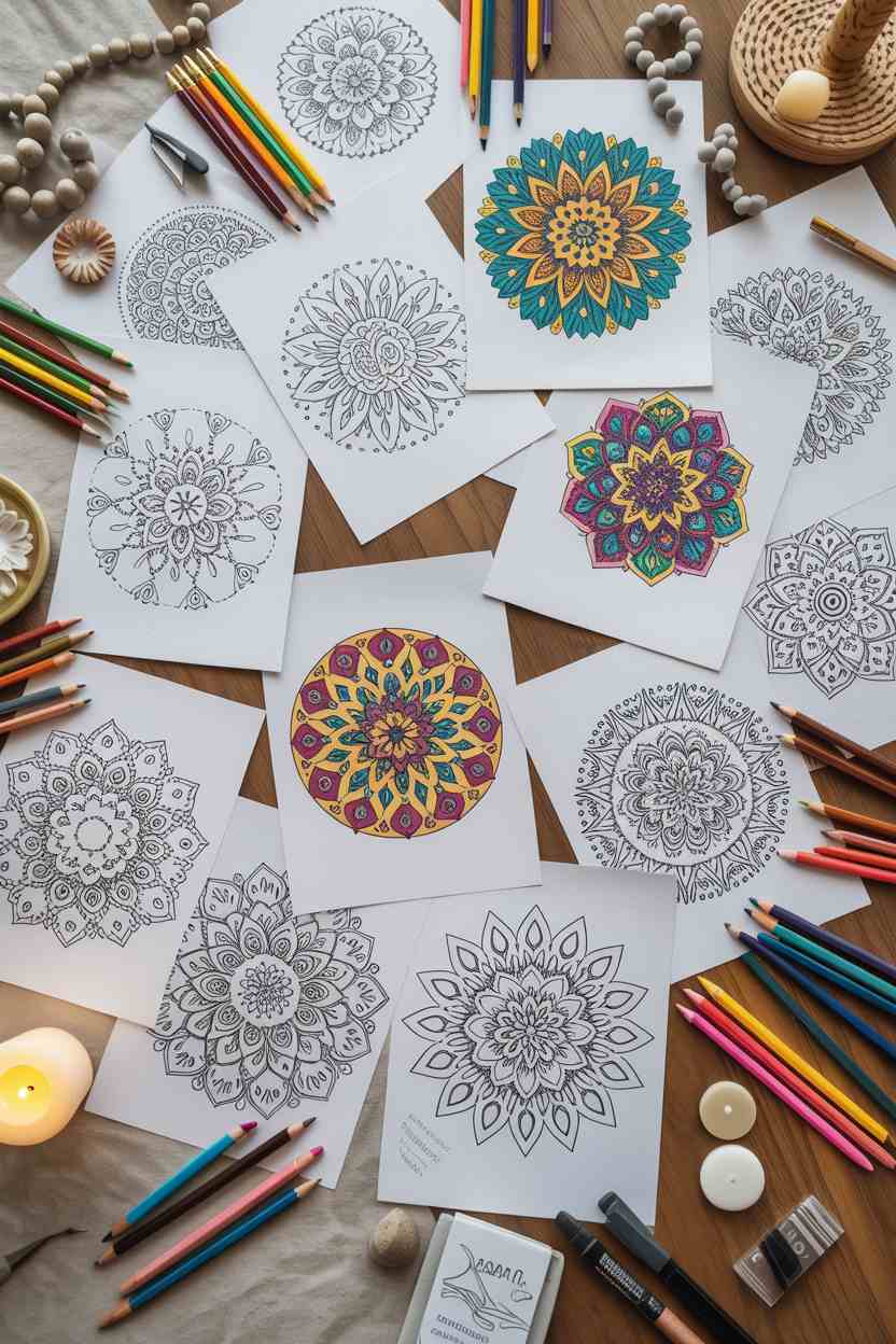 Free Printable Coloring Pages for Kids and Adults(PDFs)