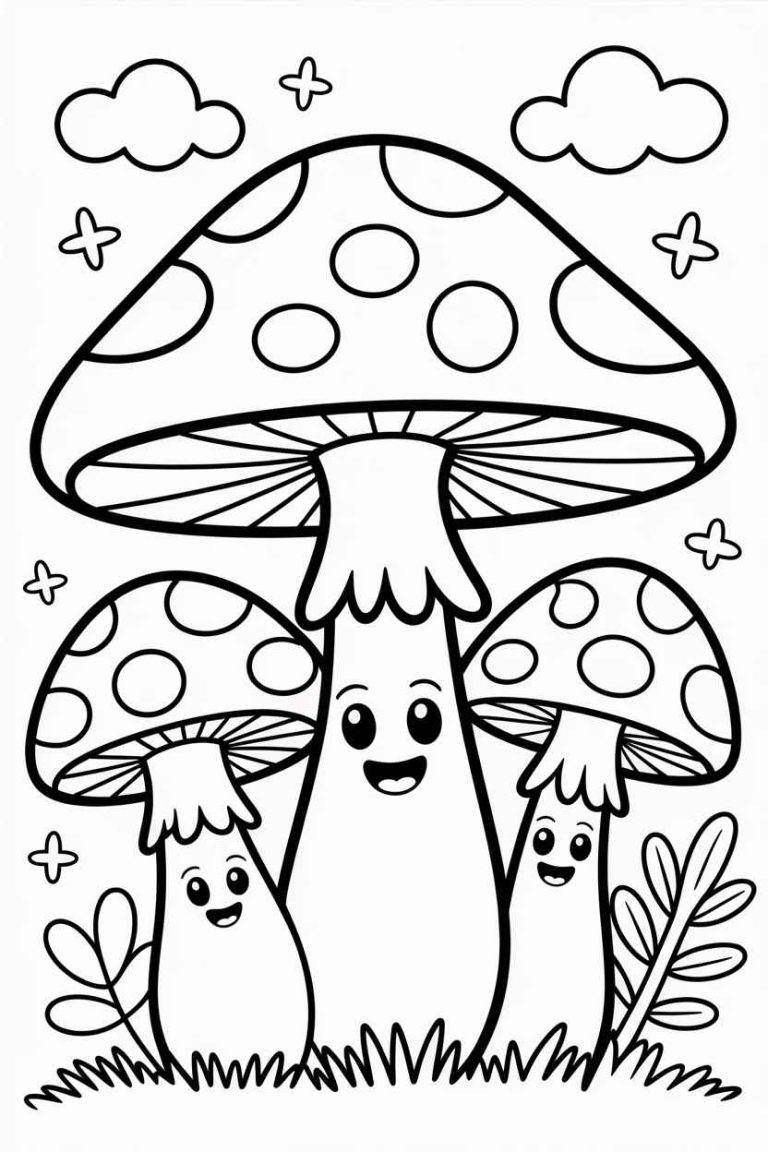 Happy Fall Coloring Pages | Free Printables for Kids & Adults