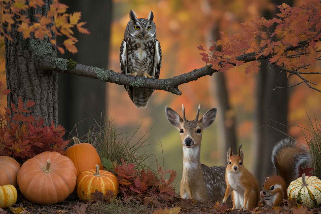 39+Fall Animal Coloring Pages | Free Printables for All Ages