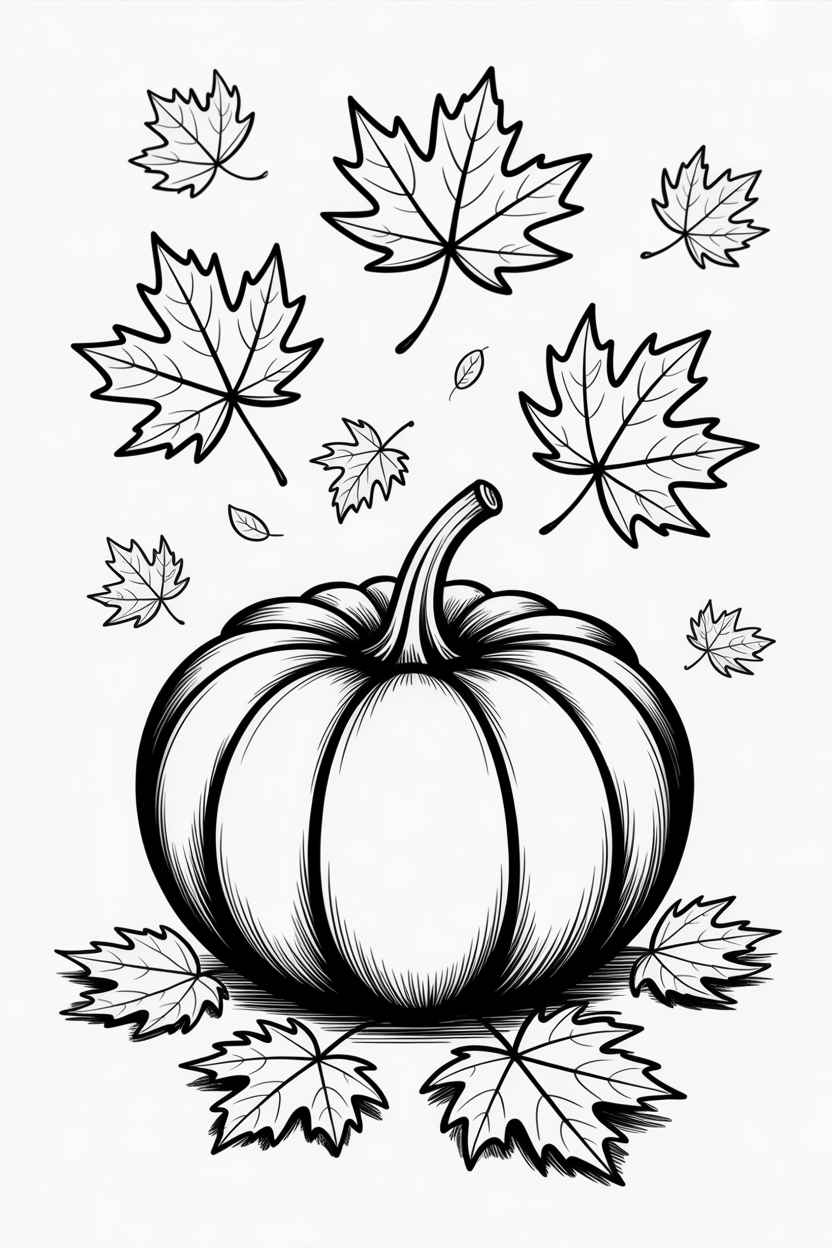 15+ Free Fall Coloring Pages Printables for All Ages