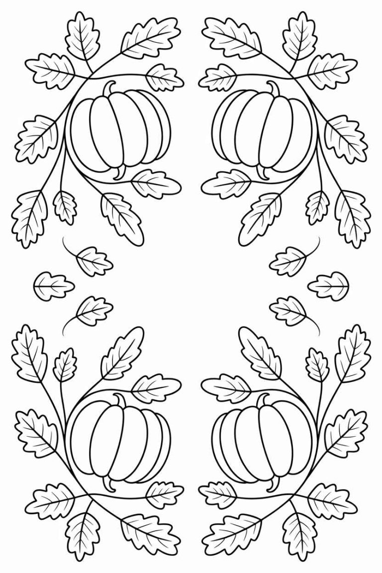 25+ Best Fall Mandala Coloring Pages (Free Printable)