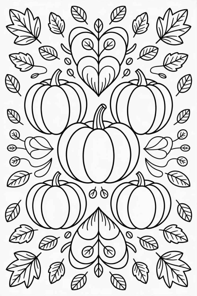 25+ Best Fall Mandala Coloring Pages (Free Printable)