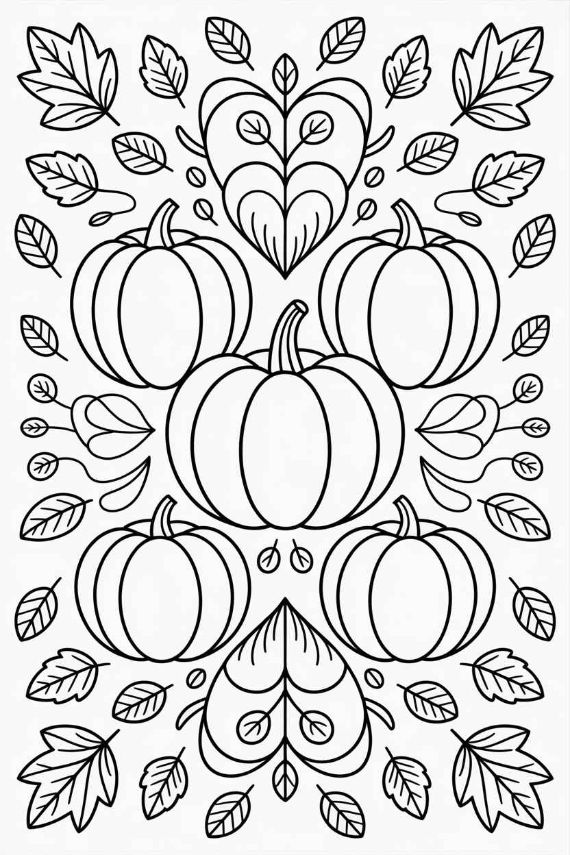 25+ Best Fall Mandala Coloring Pages (Free Printable)