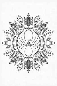 25+ Best Fall Mandala Coloring Pages (Free Printable)