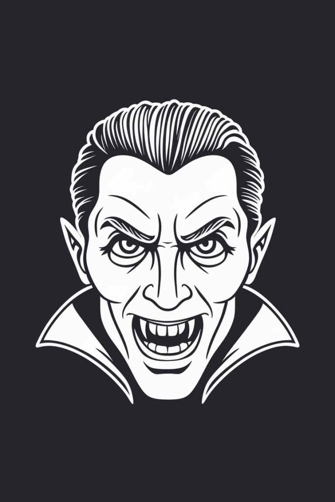 Vampire Coloring Pages – Free Printable Fun for All Ages