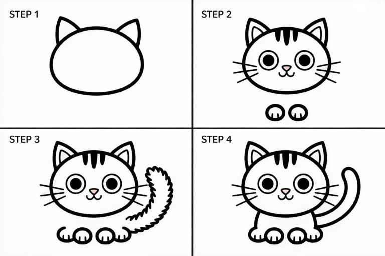 Easy Drawing Tutorials for Beginners | Simple Drawing Guides