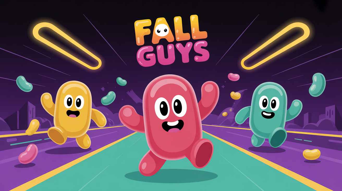 Fall Guys Coloring Pages – Free Printable Sheets for Kid