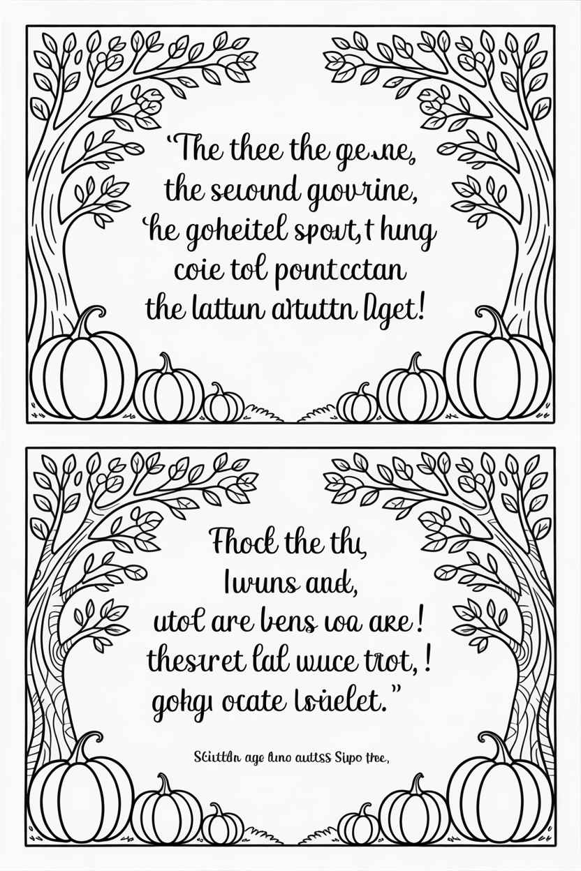 19+Christian Fall Coloring Pages | Free Printable for Kids