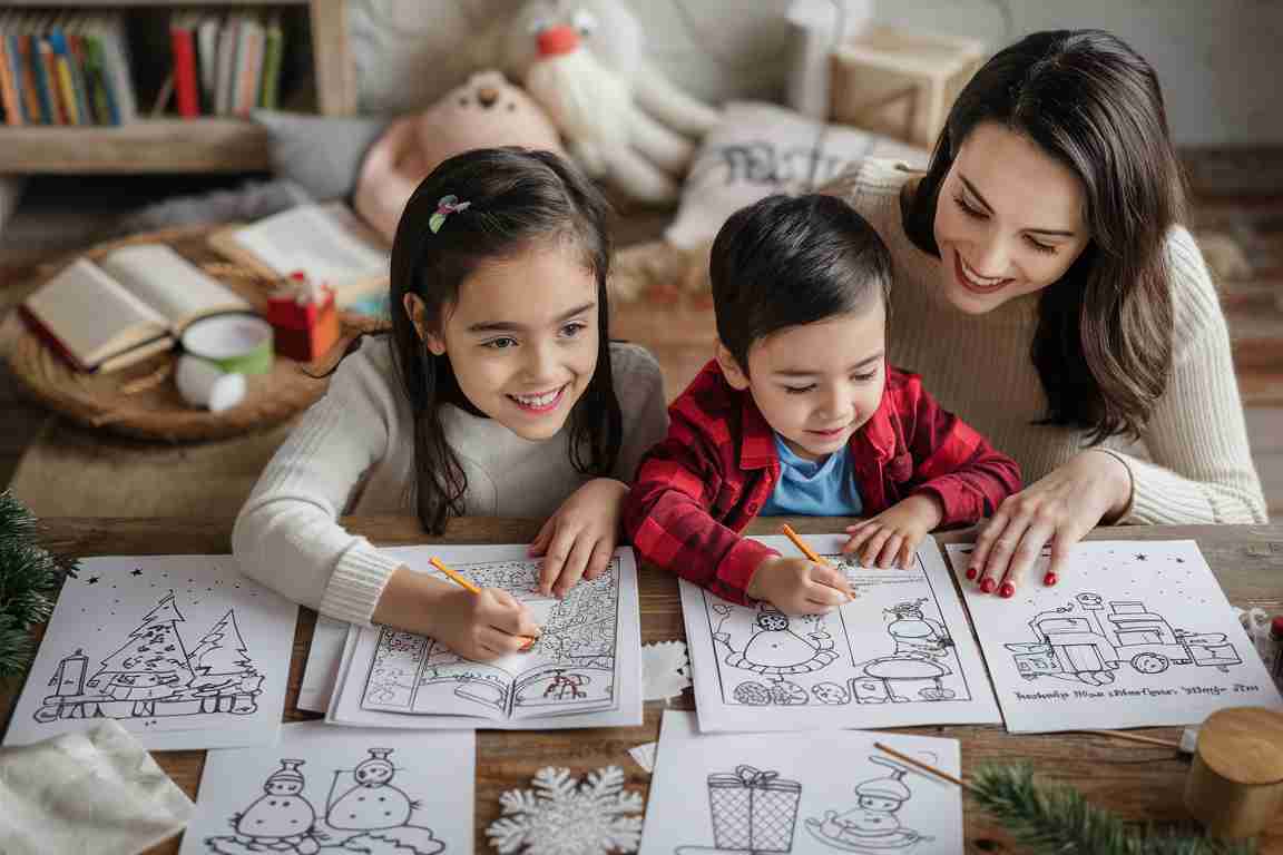 25+ Cozy Christmas Coloring Pages to Print & Enjoy