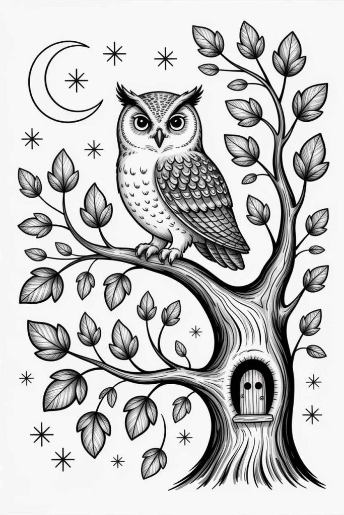 25+ Aesthetic Fall Coloring Pages to Spark Creativity This Autumn