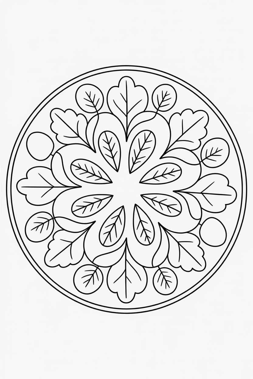 25+ Best Fall Mandala Coloring Pages (Free Printable)