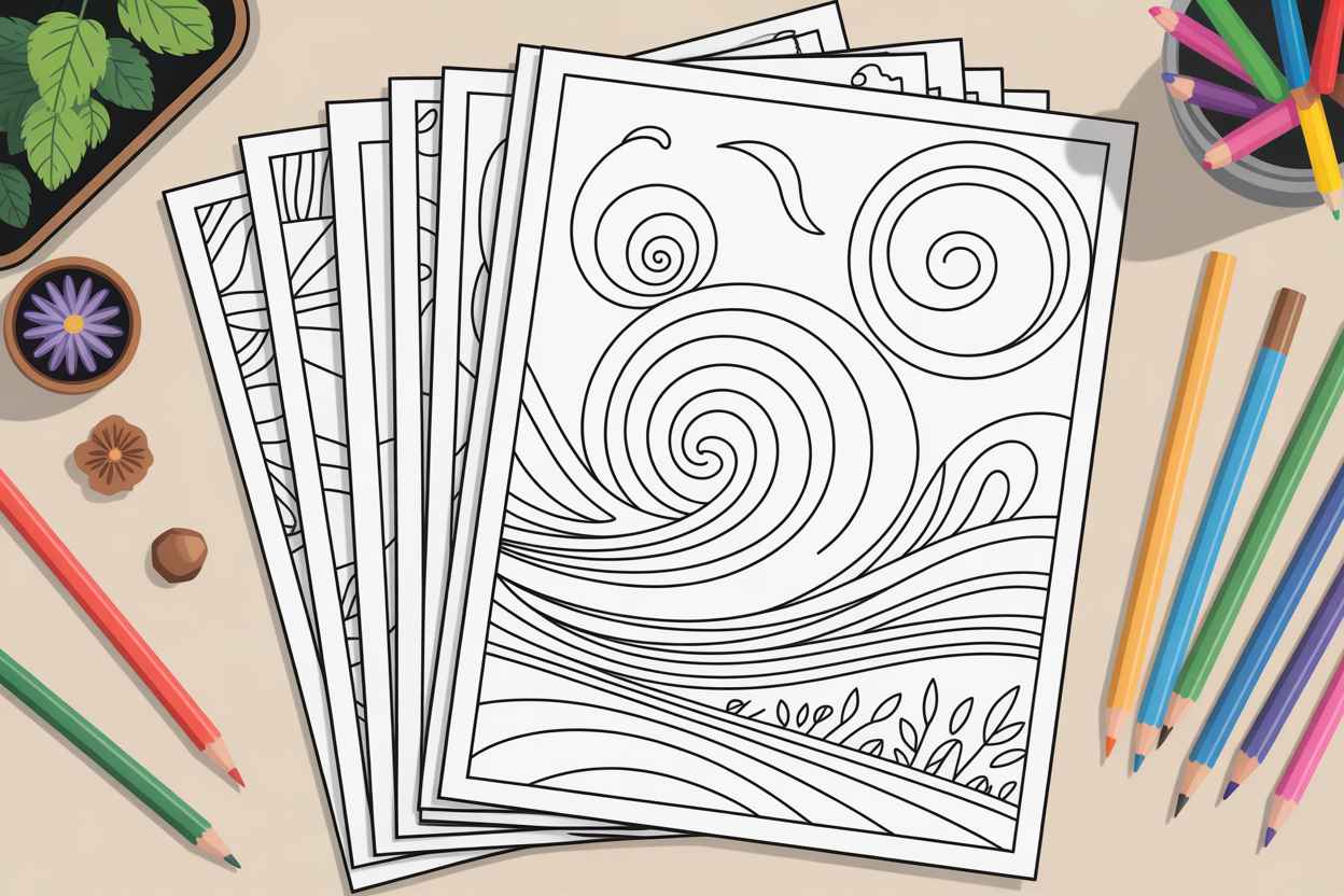 21+Coloring Wind – Free, Easy, and Fun Online Pages for Kids
