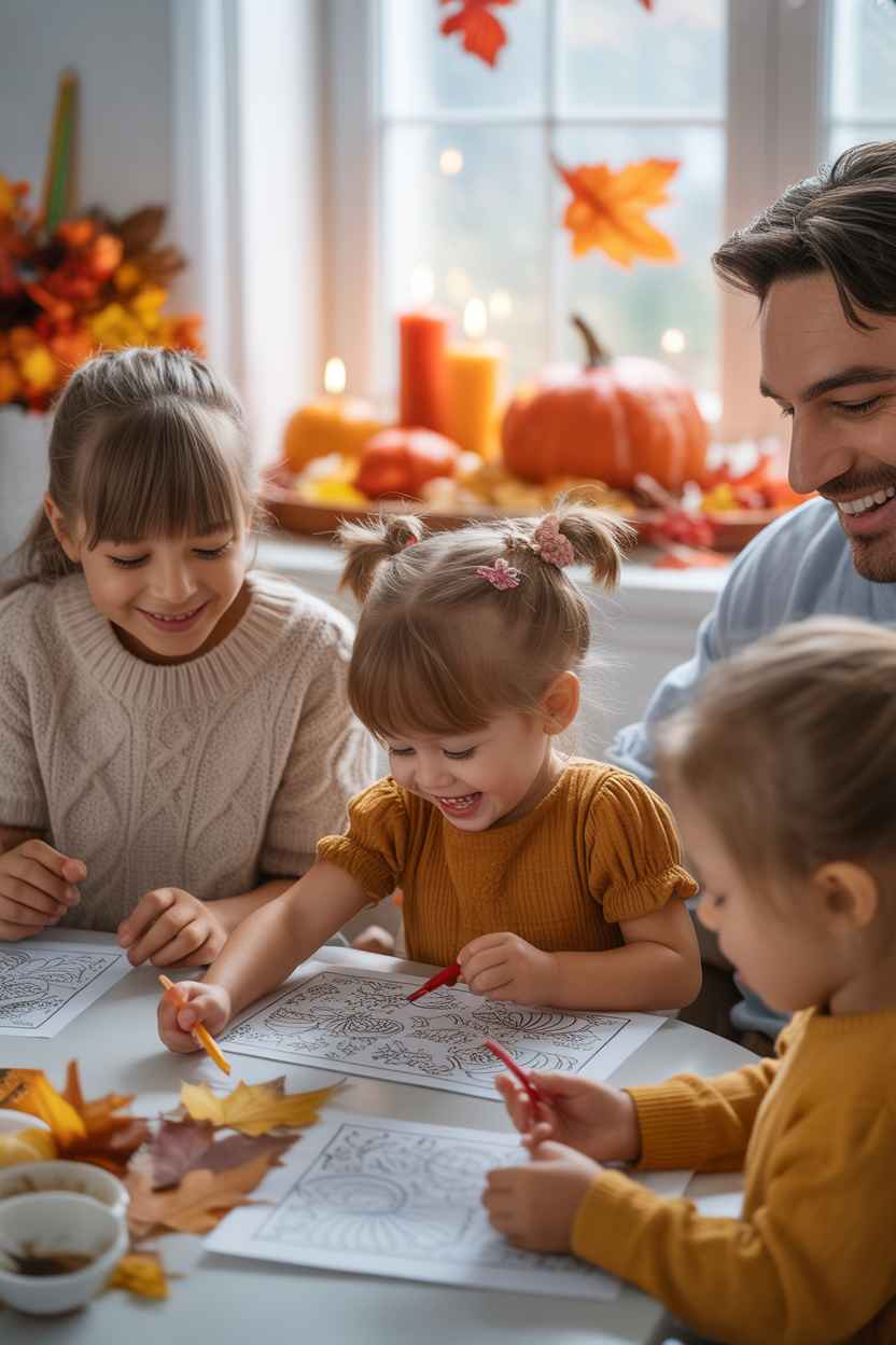 33+ Cute Fall Coloring Pages for Adults | Free Printables