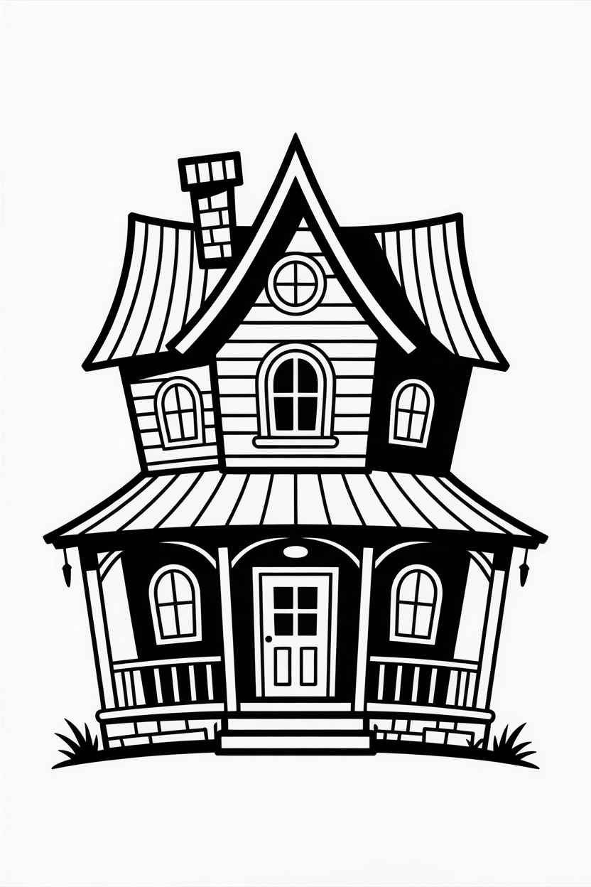 33+ Simple Halloween Coloring Pages for Toddlers & Preschoolers